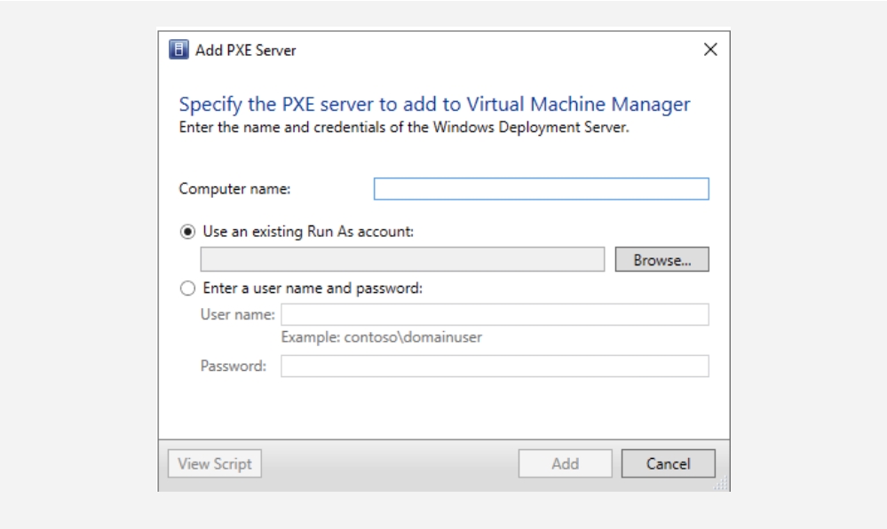 How to configure System Center Deployment Server | Spirhed