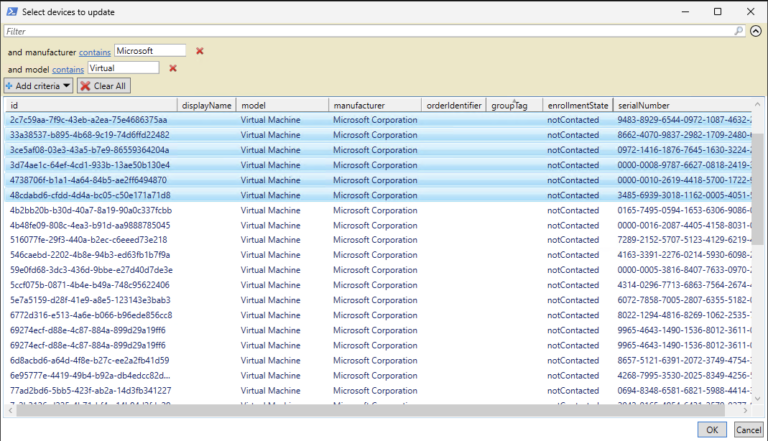 Update Windows Autopilot Group Tag With Powershell Grid View And Microsoft Graph Api Spirhed